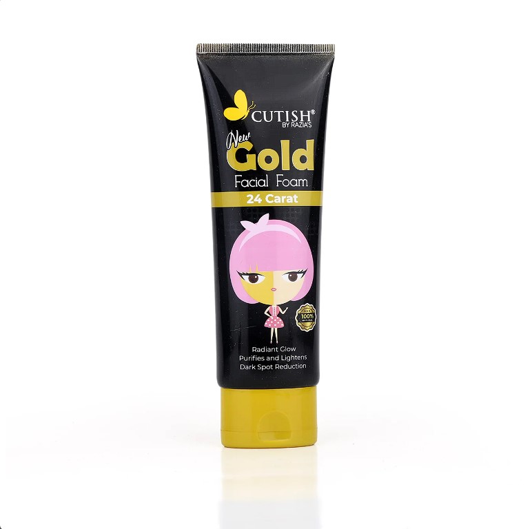 CUTISH 24 CARAT GOLD FACIAL FOAM - Budget Shopping